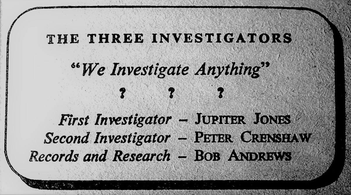 Alfred Hitchcock and the Three Investigators | The Invisible Event